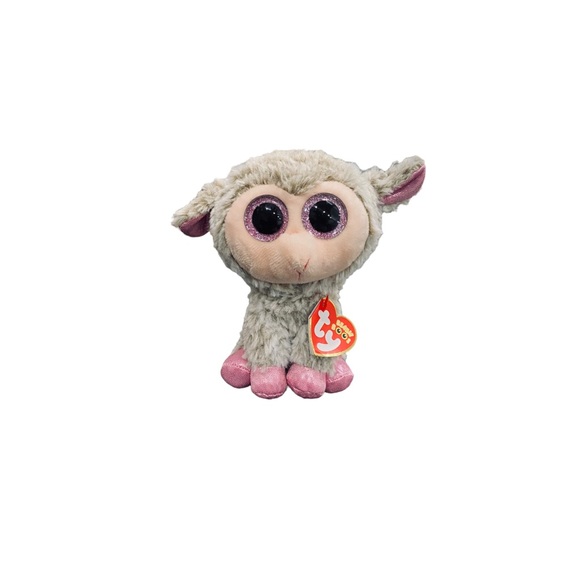 Ty | Toys | Ty Beanie Boos Dixie The Lamb Glitter Eyes Size 6 | Poshmark